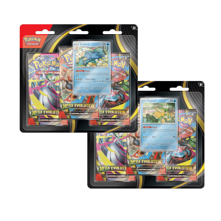 ME01 Mega Evolution 3 Pack Blister - Flash Cards