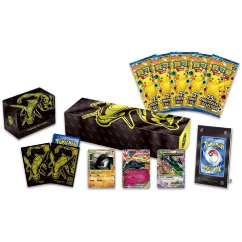 Rayquaza 25th Anniversary Premium Collection Box - Flash Cards